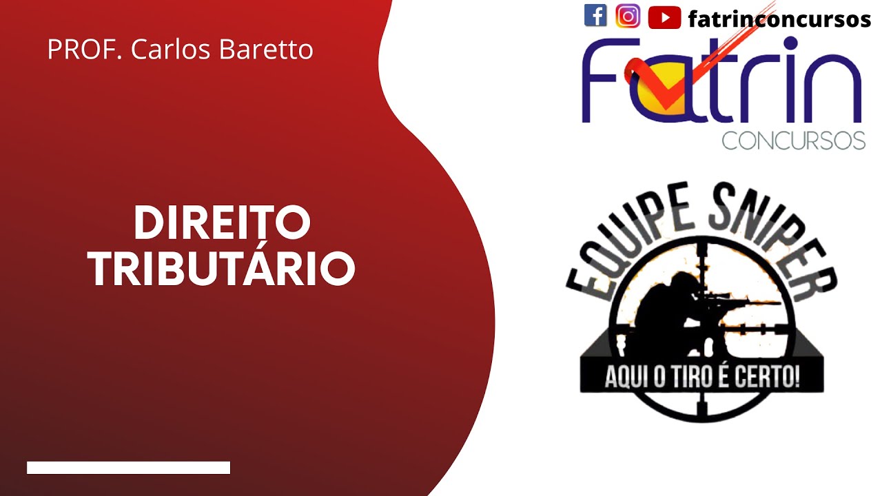 Direito tributário - Sistema tributário nacional - Prof. Carlos Baretto ...