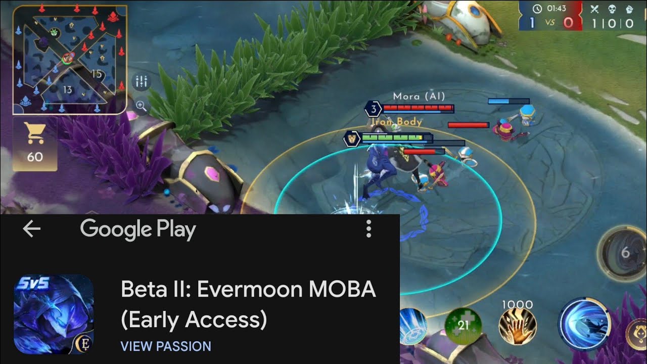 Beta II Evermoon MOBA (Early Access) gameplay android latest version ...