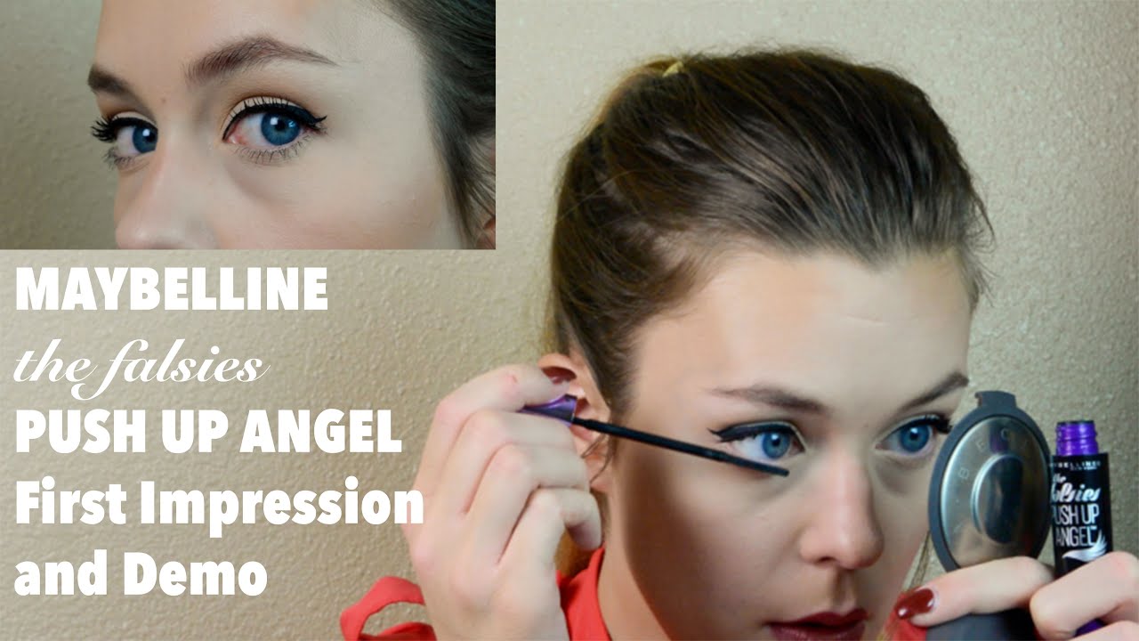 First Impressions: Maybelline The Falsies Push Up Angel Mascara - YouTube