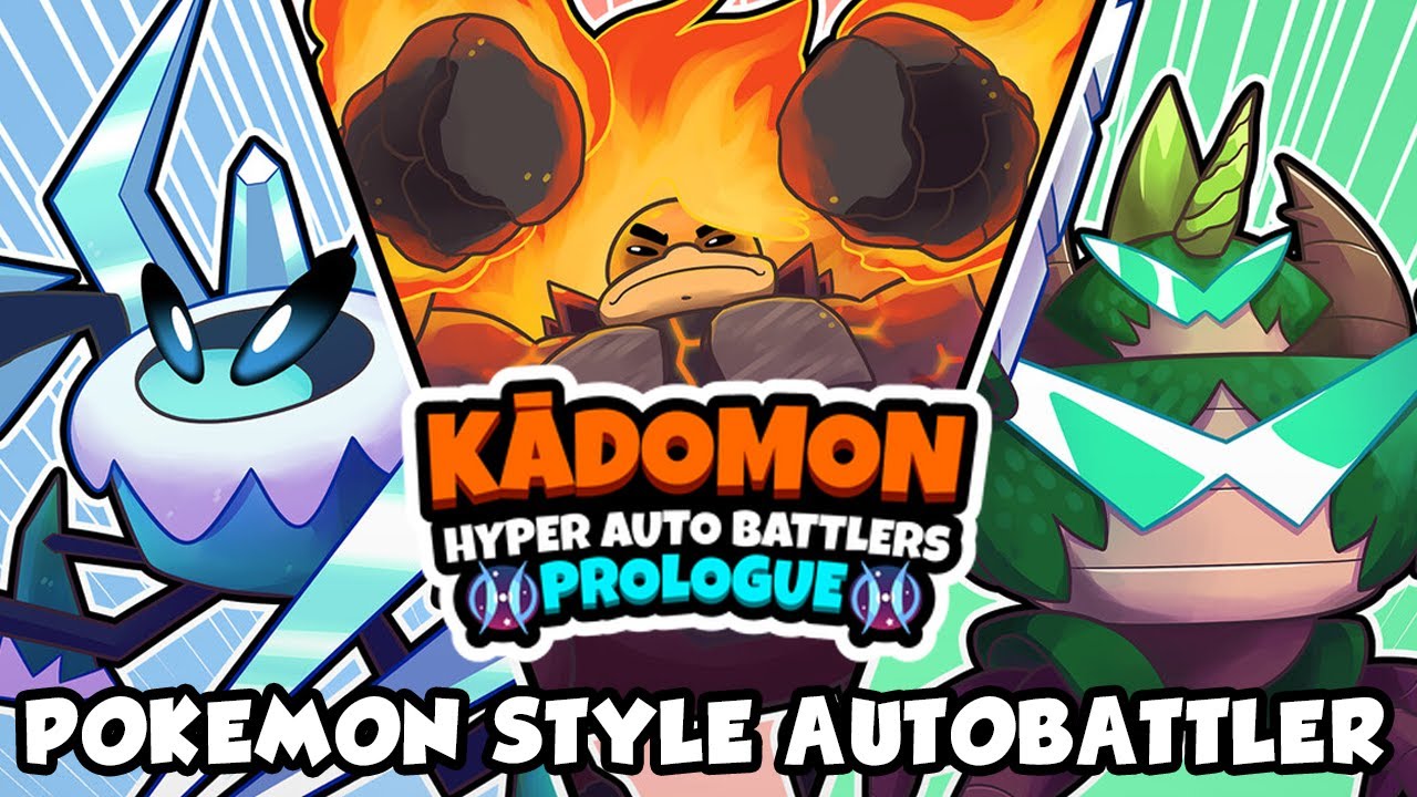WOW, this GAME has FULLY EVOLVED - Kadomon Hyper Auto Battlers - YouTube