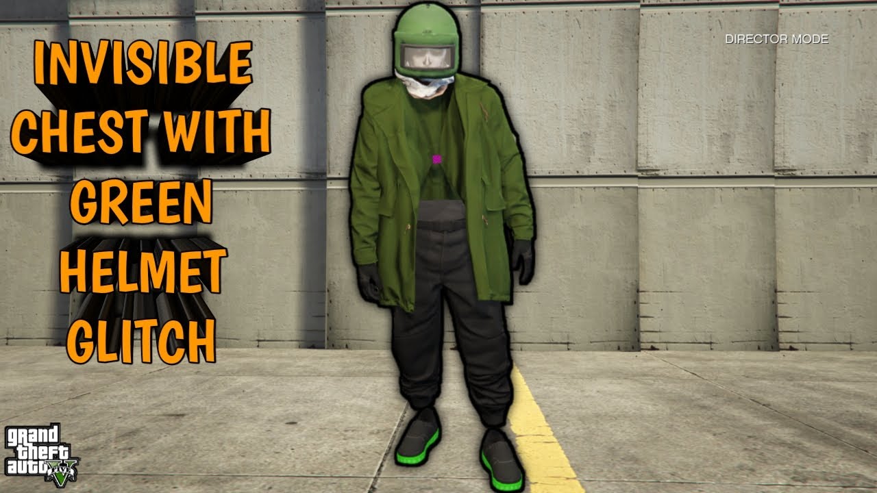 HOW TO GET A INVISIBLE CHEST WITH GREEN HELMET GLITCH - GTA 5 ONLINE ...