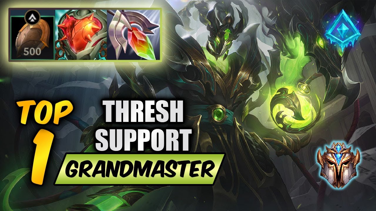 Wild Rift Thresh TOP 1 - S15 rank game + build - YouTube