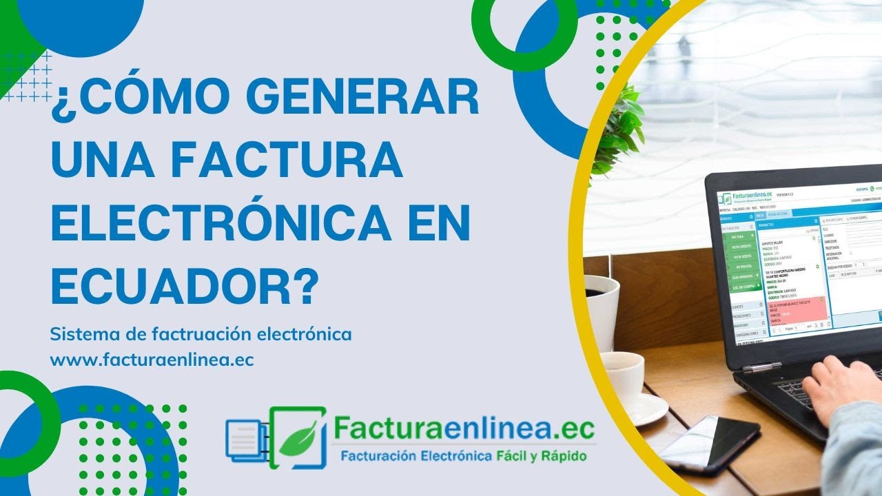 Como generar una FACTURA ELECTRÓNICA en Ecuador - YouTube