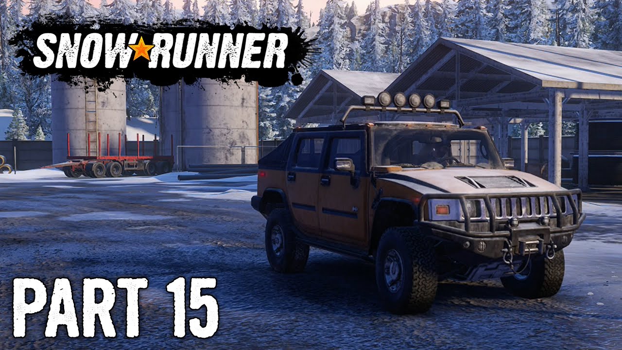 SnowRunner | Walkthrough Gameplay | Part 15 | Alaska & Hummer H2 | Xbox ...