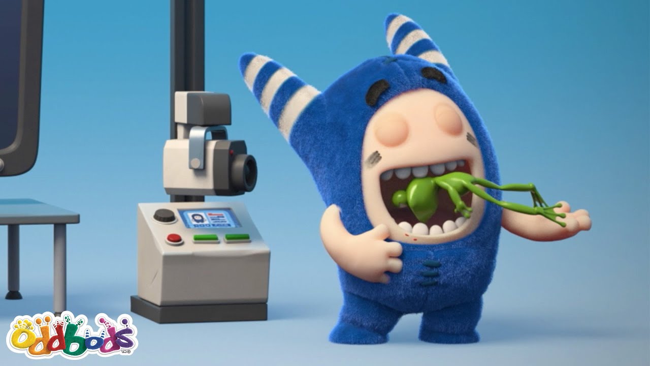 Sick | Oddbods | Monster Cartoon for Kids - YouTube