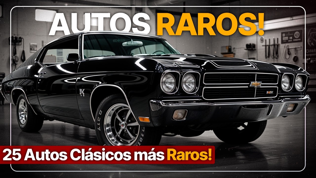 25 Autos Clásicos Americanos más Raros de Todos los Tiempos! Nunca ...