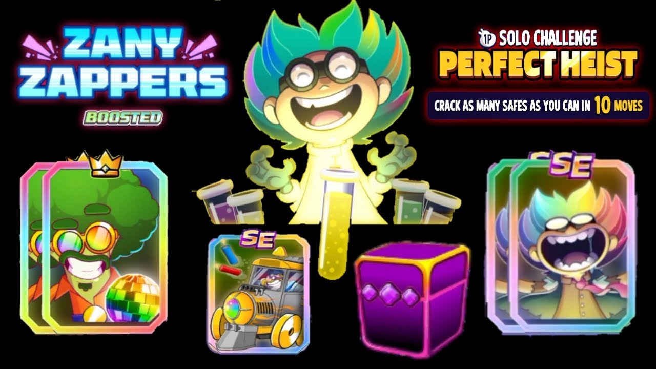 NEW EVENTS solo challenge "ZANY ZAPPERS" with doctor color diamond ...