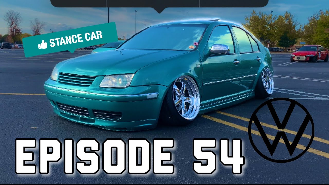 THIS STANCED MK4 JETTA IS RUNNING -14 DEGREES OF CAMBER! - YouTube