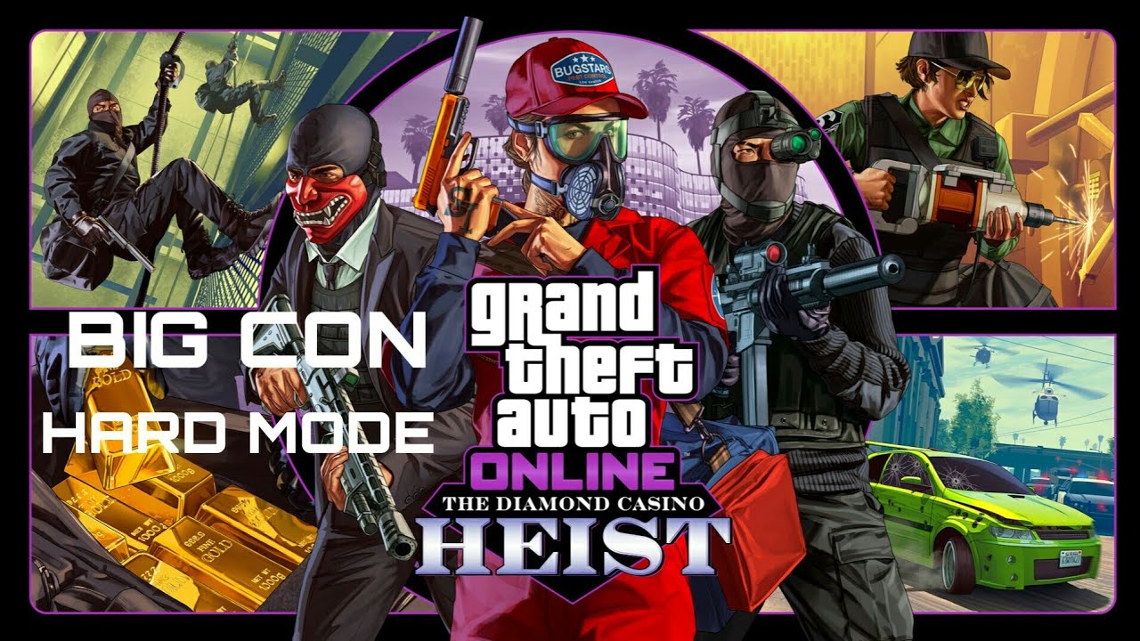 Diamond Casino Heist (Big Con) (Hard Mode) Flawless! Malaysia - YouTube