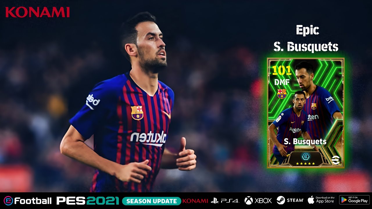 PES | EPIC CARD S. BUSQUETS - YouTube