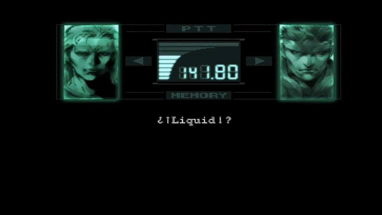 Metal Gear Solid: Descubriendo la identidad de Liquid por códec - YouTube
