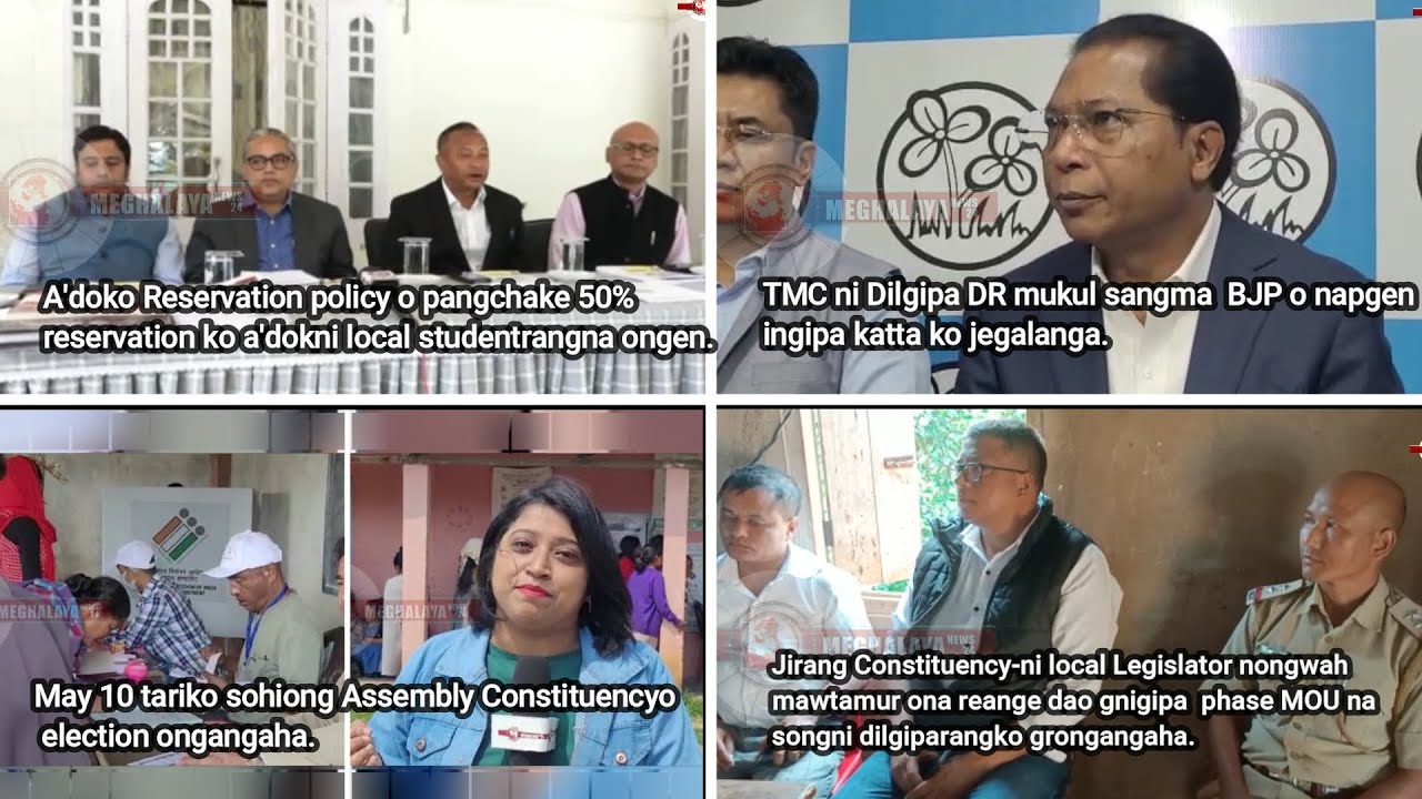 Meghalaya round up Garo news May 11 2023 - YouTube