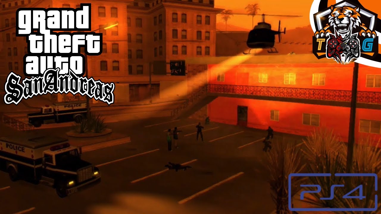 GTA: San Andreas (PS4) #13 T1R0T3I0 NO M0T3L!!! - YouTube
