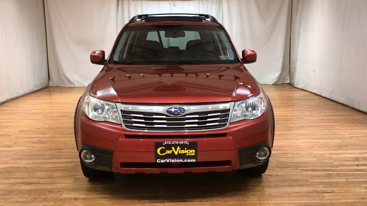 2010 Subaru Forester 2.5X Limited LEATHER MOONROOF #Carvision - YouTube