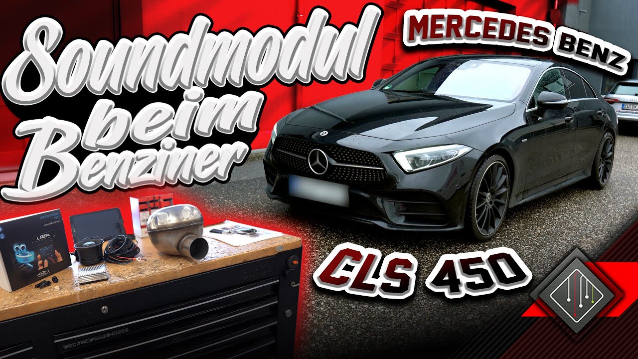 Mercedes Benz CLS 450 | Sound ohne AGA-Modifizierung | CETE Aktive ...