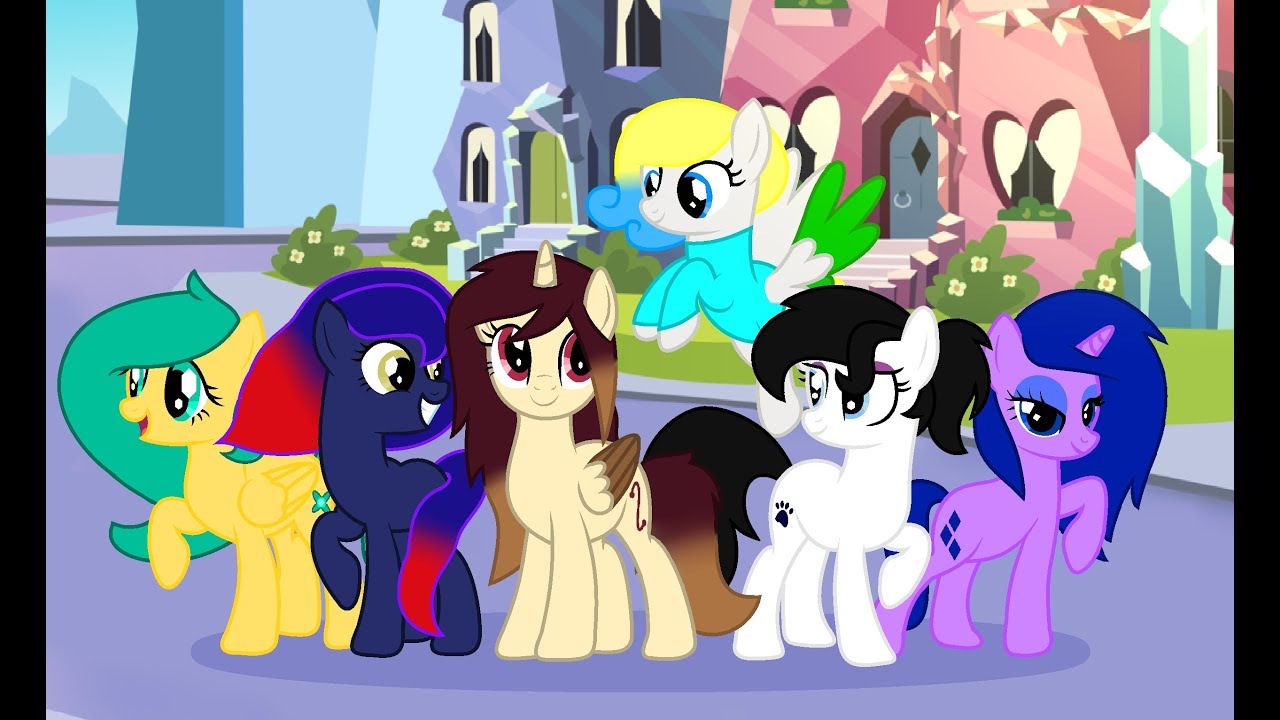 MLP [Next Gen] Mane 6 (Base Edit) - YouTube
