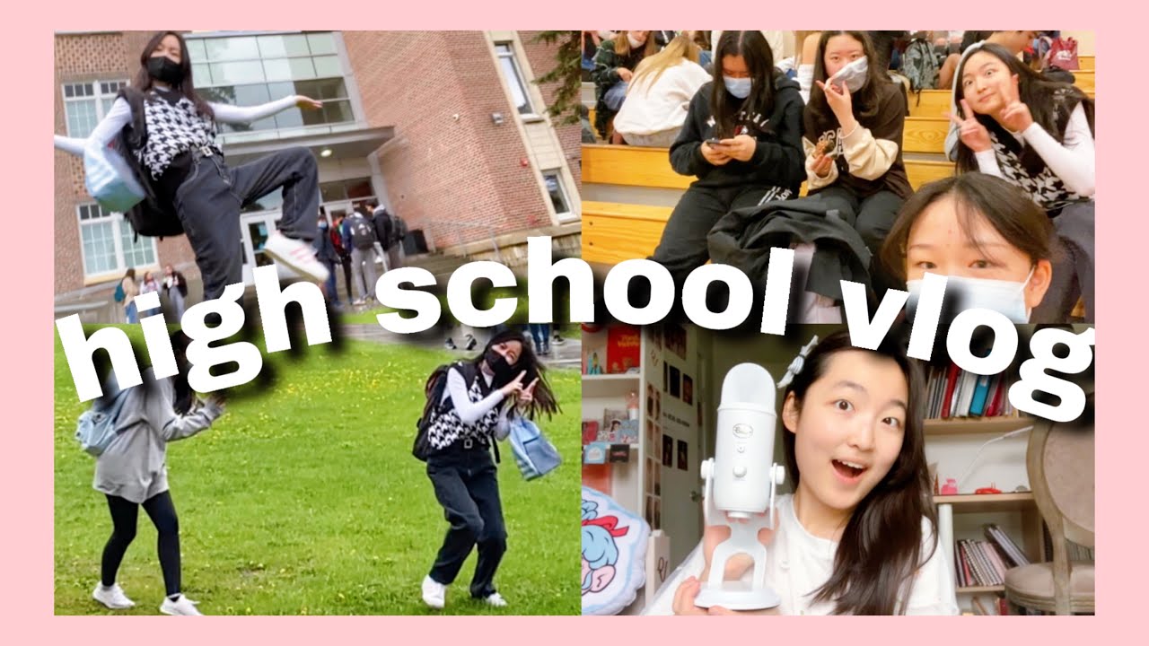 a day in the life - high school VLOG: dancing in the middle of the ...