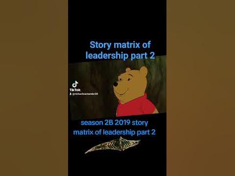 season 2B 2019 story matrix of leadership part 2 - YouTube