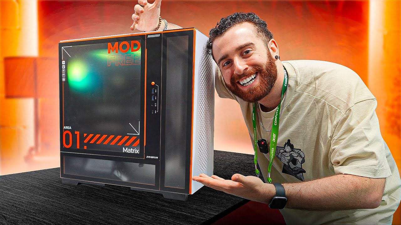 QUESTO PC MODULARE SI ASSEMBLA COME VUOI! 👀 InWin Mod Free - YouTube