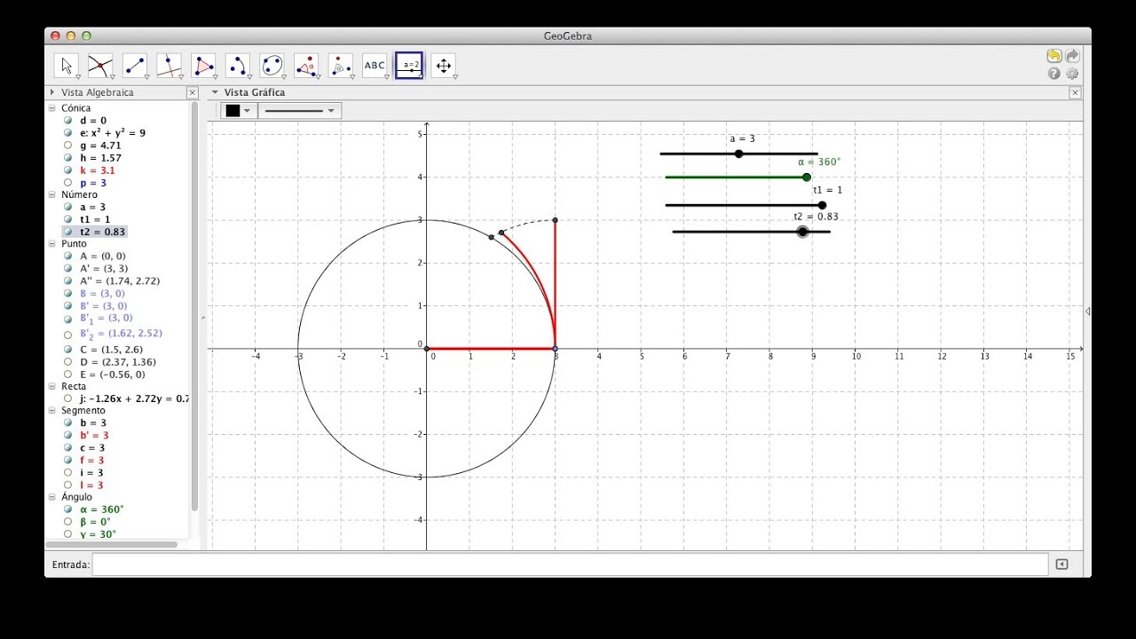 ¿Qué es un radián? Actividades con GeoGebra. - YouTube