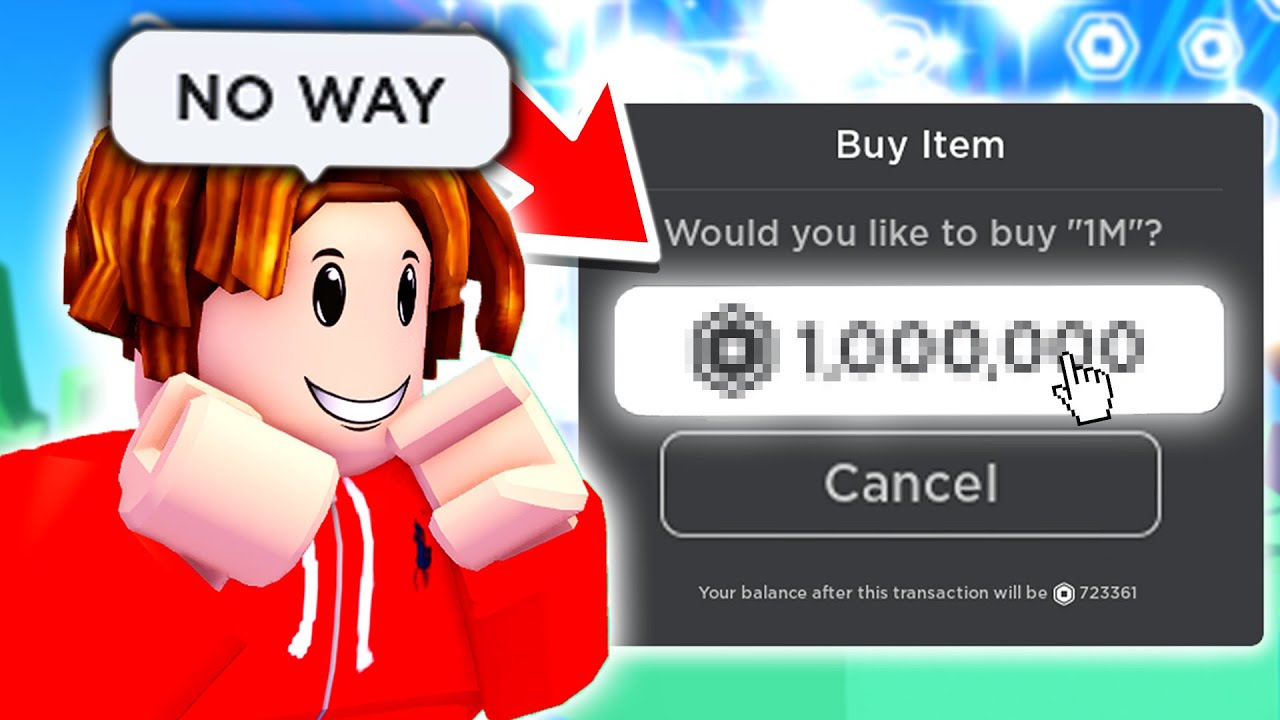 Surprising Roblox Players with $500,000 Robux! - YouTube