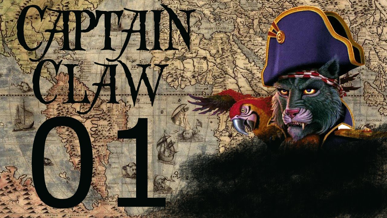 Let's Play Captain Claw, czyli Kapitan Pazur #1 La Roca - YouTube