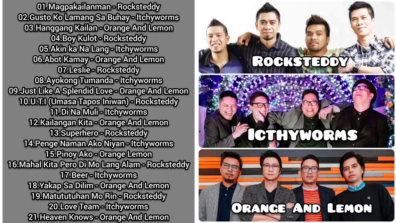 Rocksteddy, Itchyworms, Orange And Lemon Non-Stop Songs | October 2019 ...
