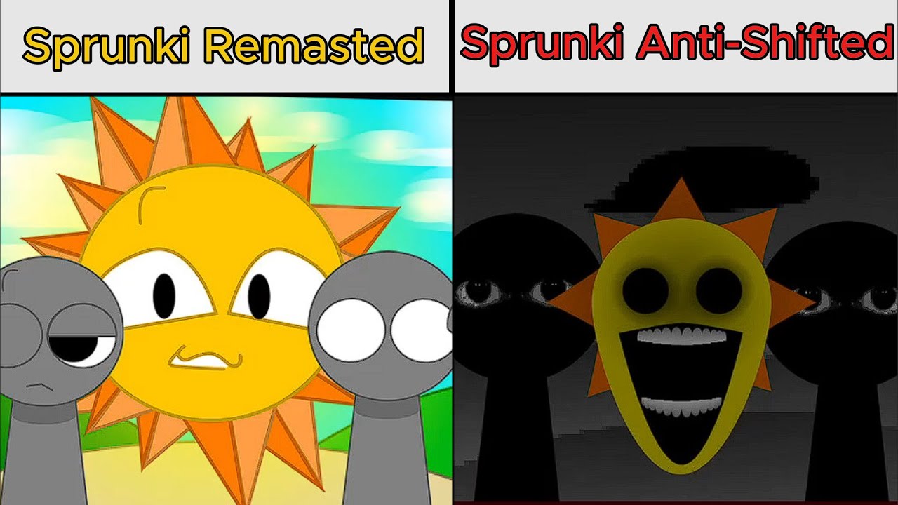Sprunki Anti Shifted vs Sprunki Remasted - YouTube