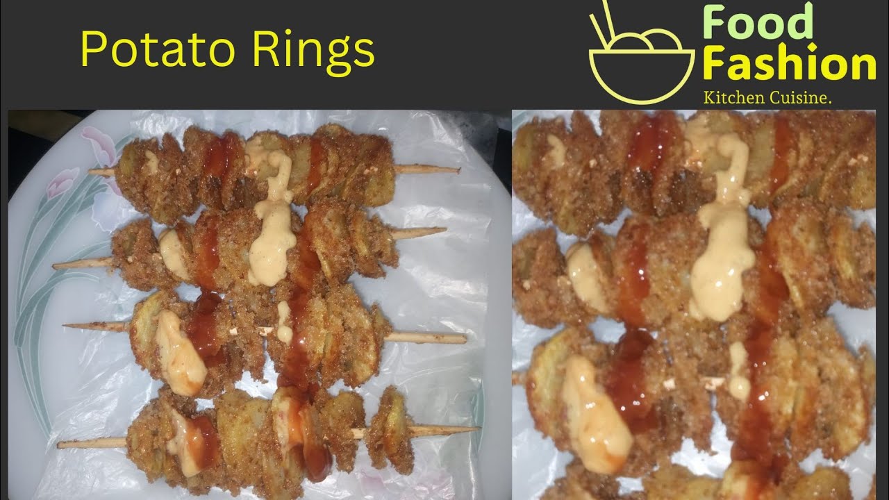 Crispy Potato Rings | Potato Rings Recipe by Food Fashion @Foodfashion1 ...