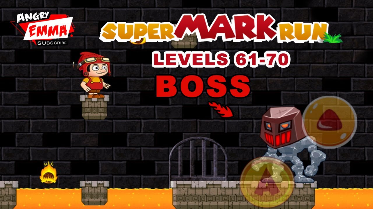 Super Mark Run - Levels 71-80 + BOSS - YouTube