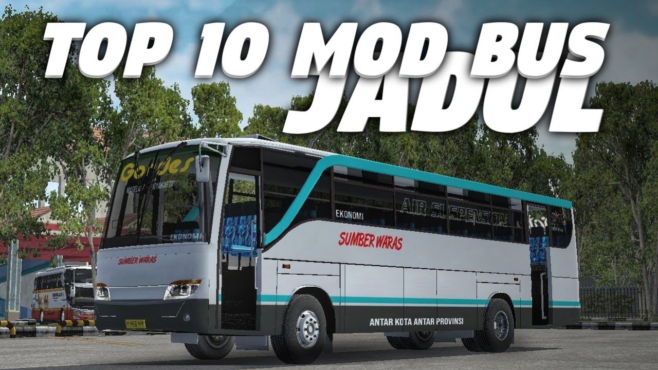 TOP 10 MOD BUS JADUL | MOD BUSSID - YouTube