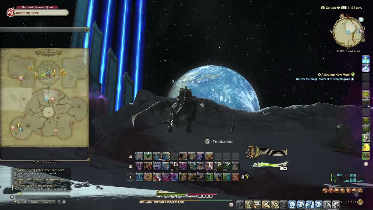 A Strange New Moon - Final Fantasy - FFXIV - Endwalker - YouTube