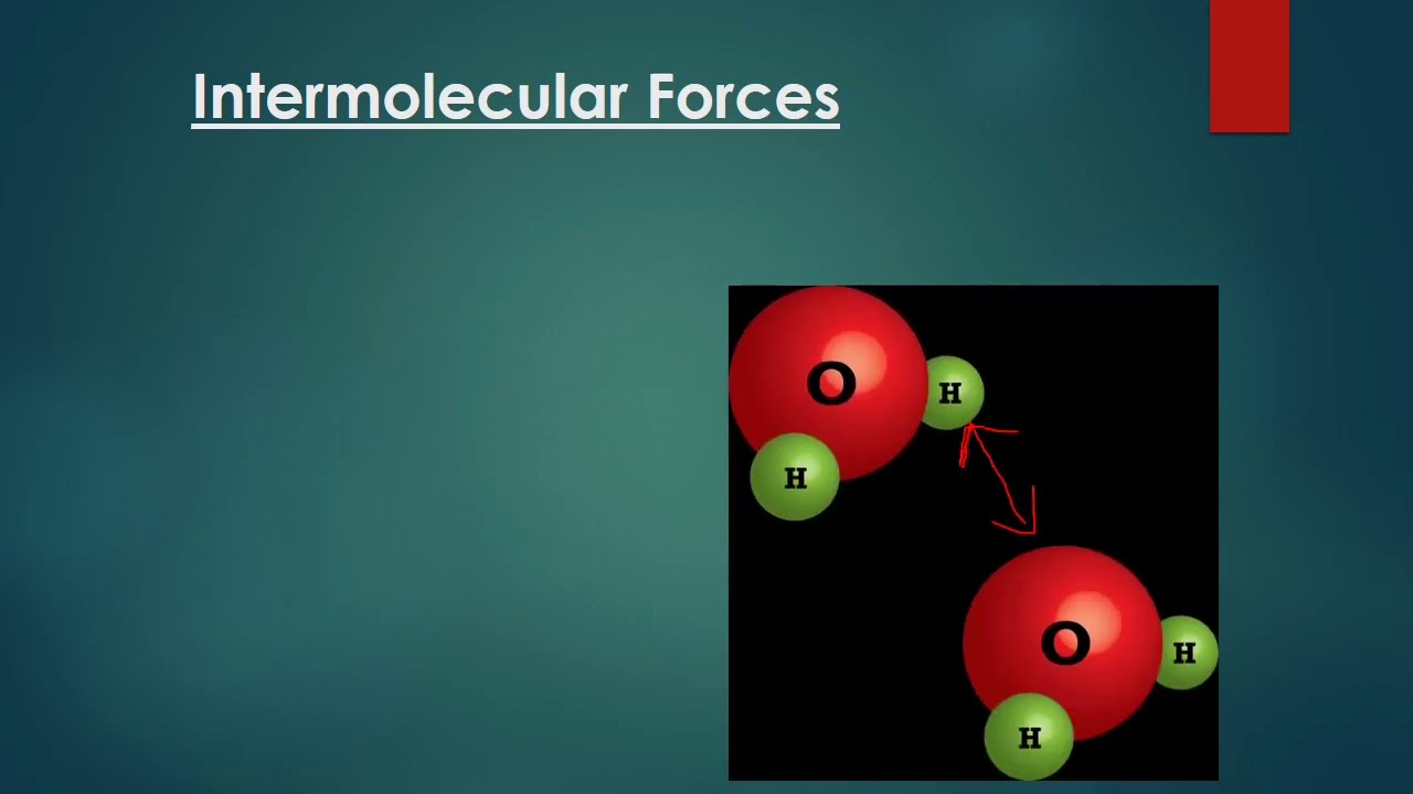 Chapter 4 Intermolecular Forces - YouTube