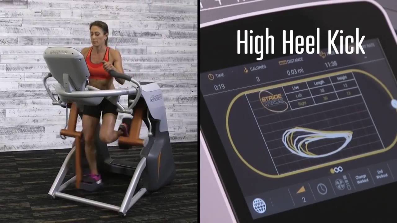 Octane Fitness - Dual Stride Trace Technology on the ZR8000 Zero Runner ...