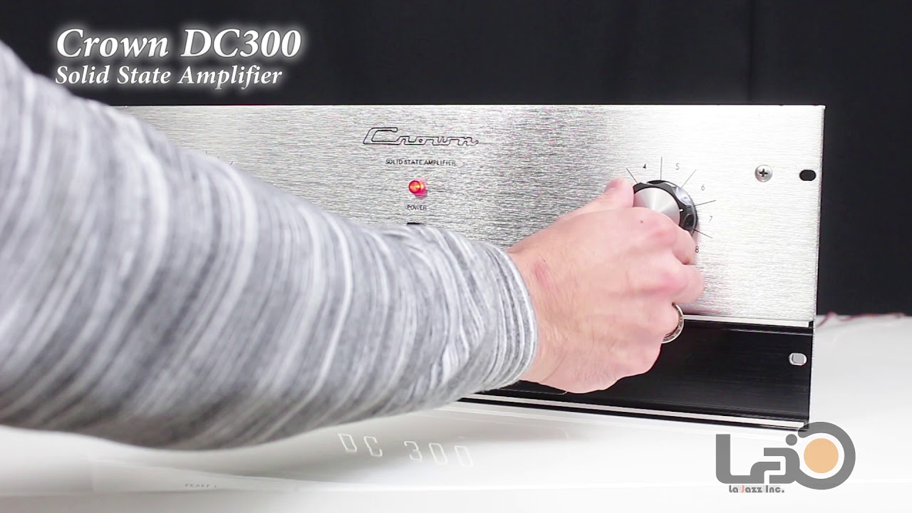 Crown DC300 - YouTube