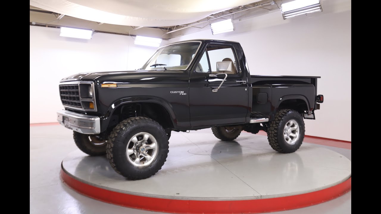 Ford F100 1981 1978 1981 FORD F100 RANGER XLT JCFD4048397 JUST