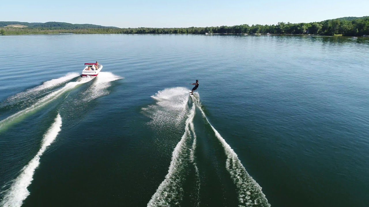 Morning on Lake Bellaire - YouTube