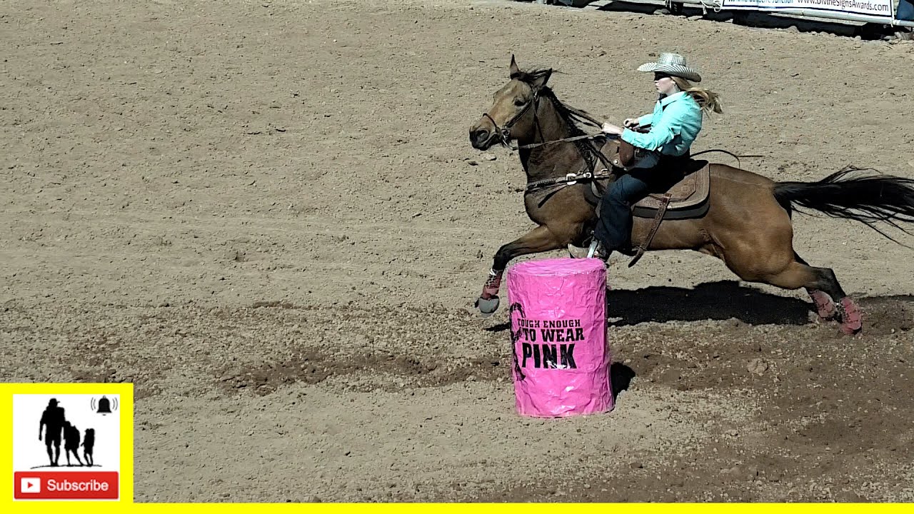Barrel Racing - 2022 Lost Dutchman Days Rodeo | Saturday - YouTube