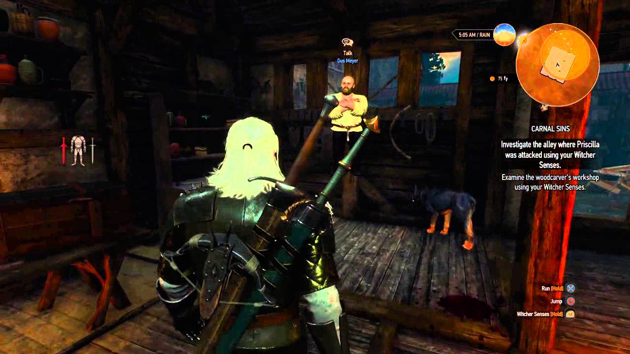 The Witcher 3 - Gus the Majestic Levitating Dwarf - YouTube