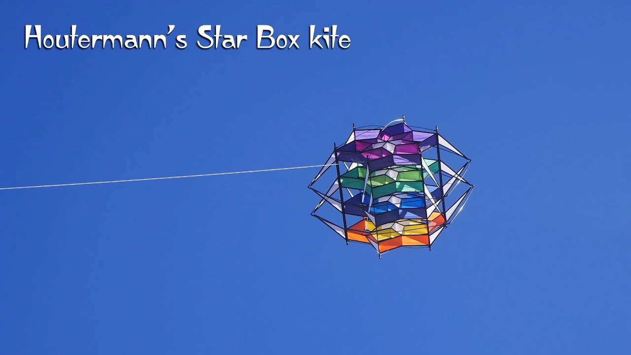Houtermann's Star Box kite - YouTube
