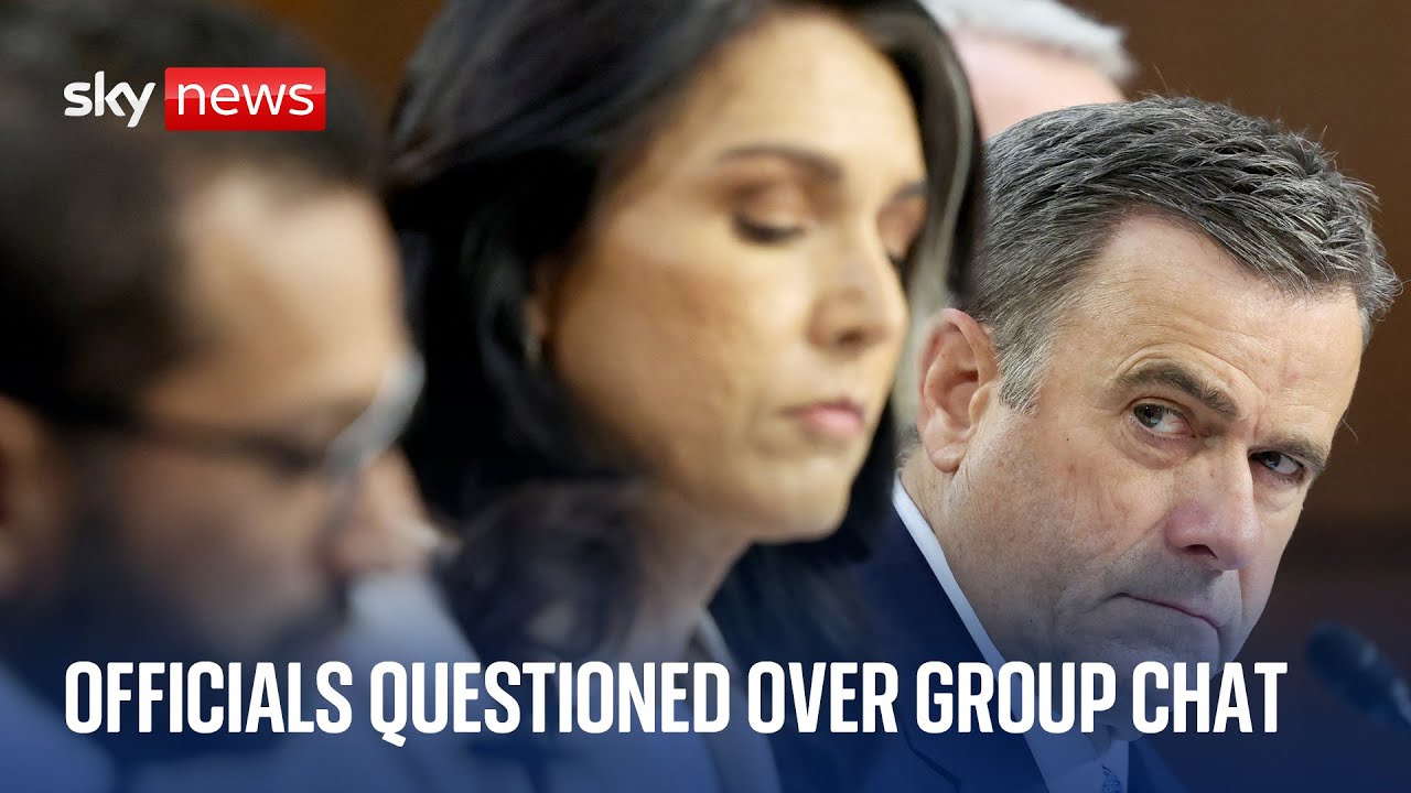 US intelligence officials face more questions over Signalgate breach ...