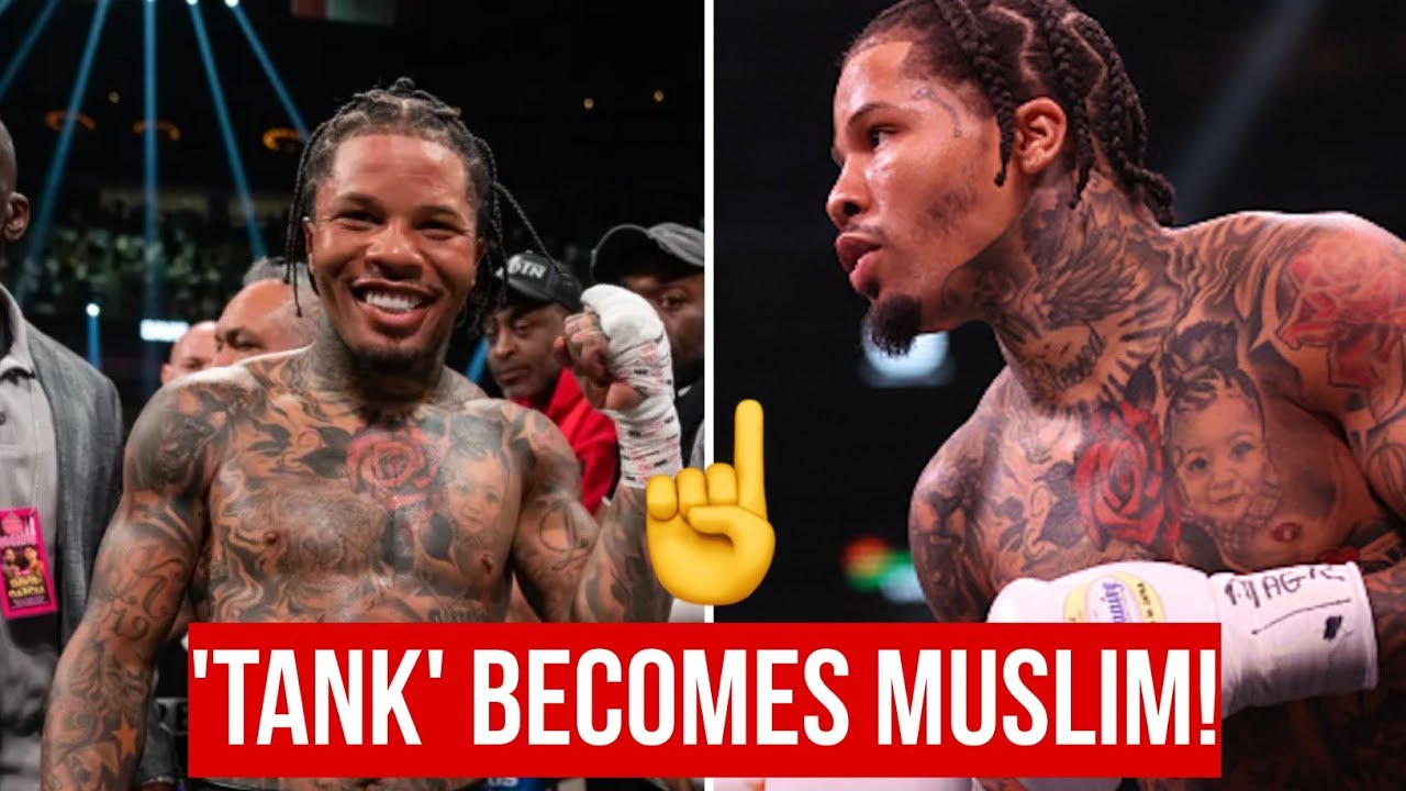 Gervonta "Tank" Davis Accepts Islam! - YouTube