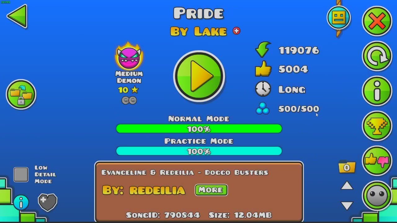 "Pride" by Lake Iverson - Geometry Dash Stream Highlight - YouTube