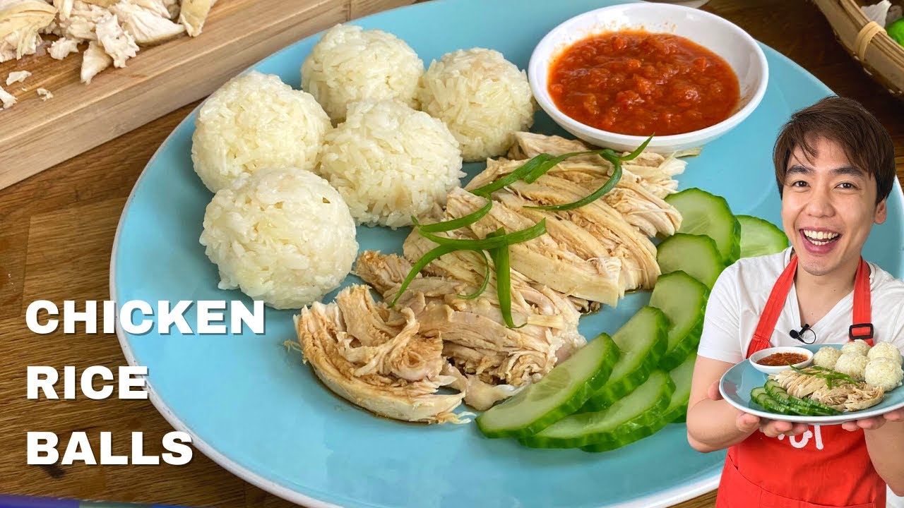 Malaysian Chicken Rice Balls | Mak Tok - YouTube