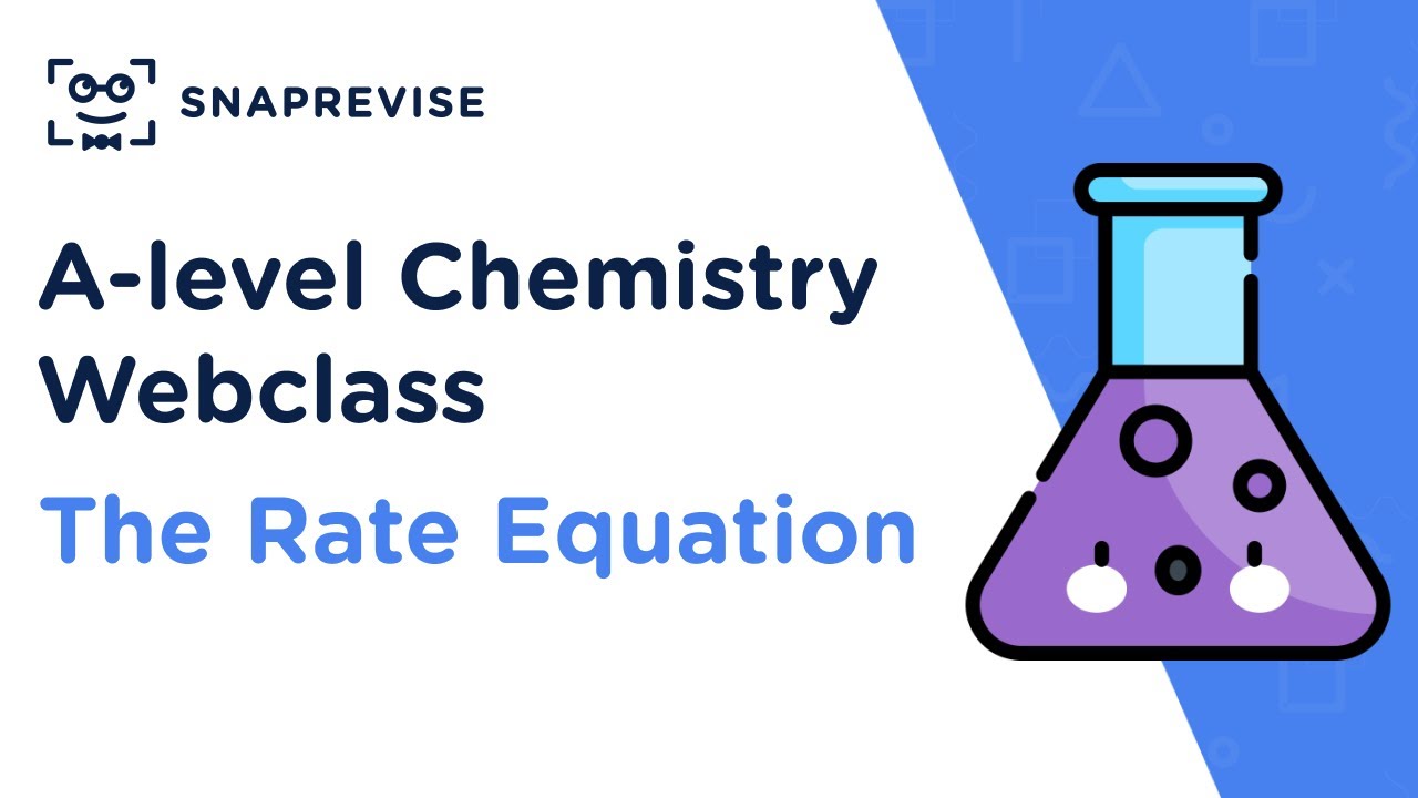A-level Chemistry Advanced Information Revision Sessions: The Rate ...