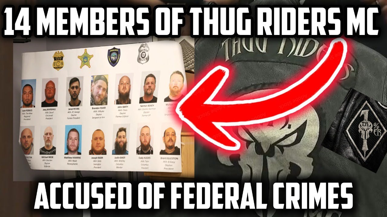 14 Members of Thug Riders Accused of Federal Crimes - YouTube