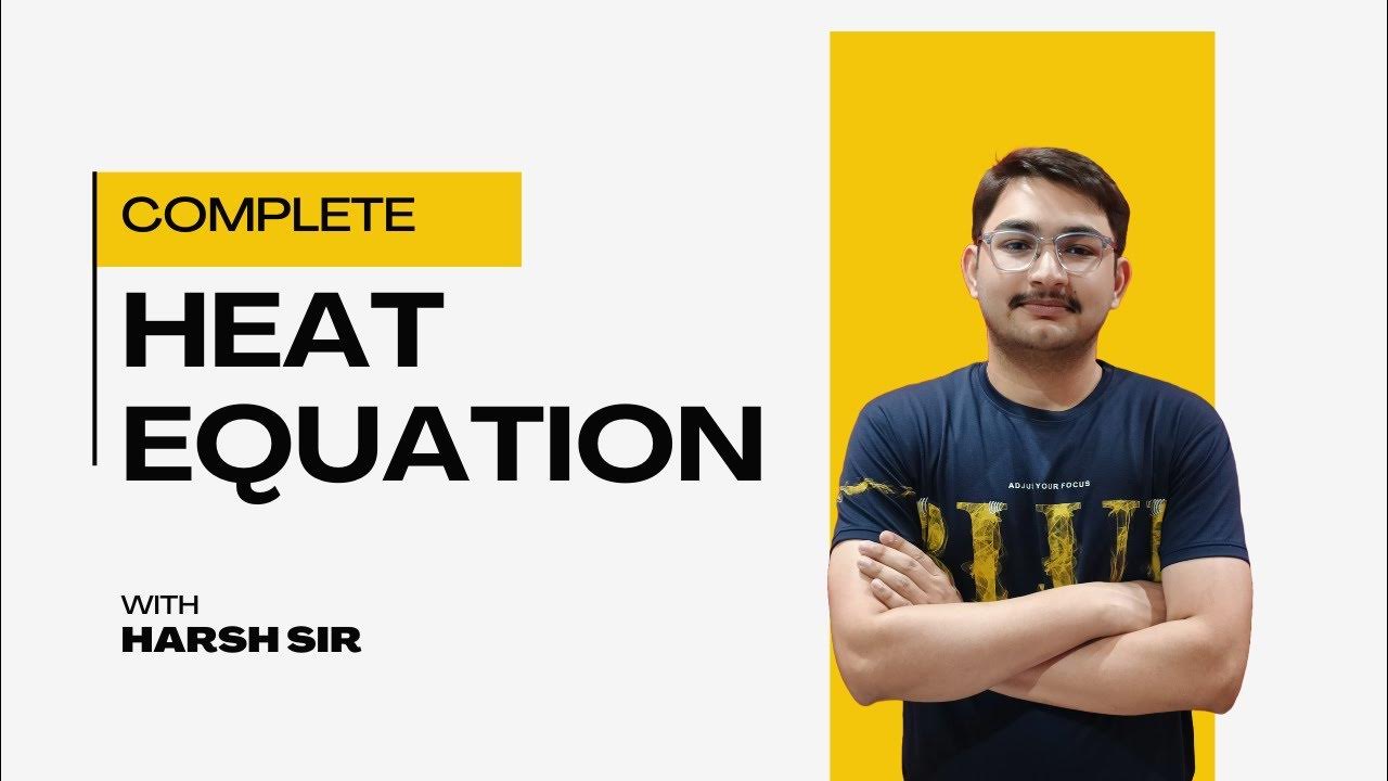 one dimensional Heat Equation Solution/Partial differential equation ...