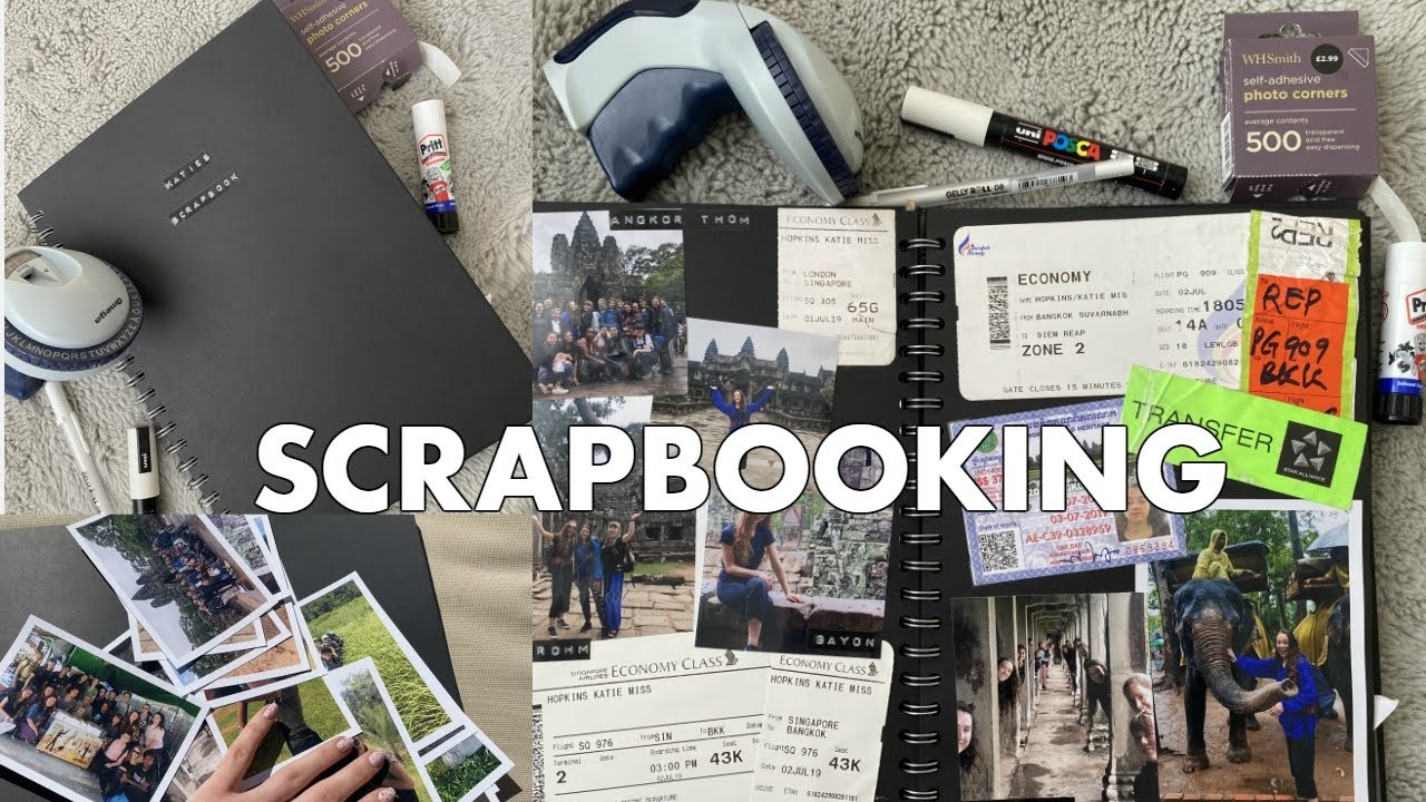 Scrapbooking! *Ideas for Lockdown* - YouTube