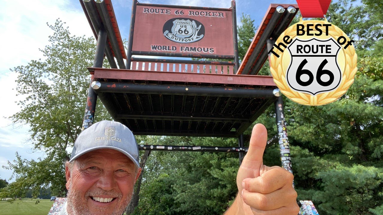 Best of Route 66 FANNING World's Largest Rocking Chair on Route 66, and ...