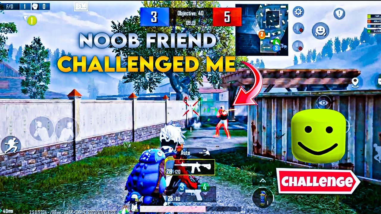 _My Noob Friend Challenged Me For 1vs1 / & This Happened_😋 - YouTube